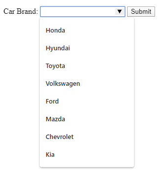 Datalist in HTML | Syntax and Various Examples of Datalist in HTML