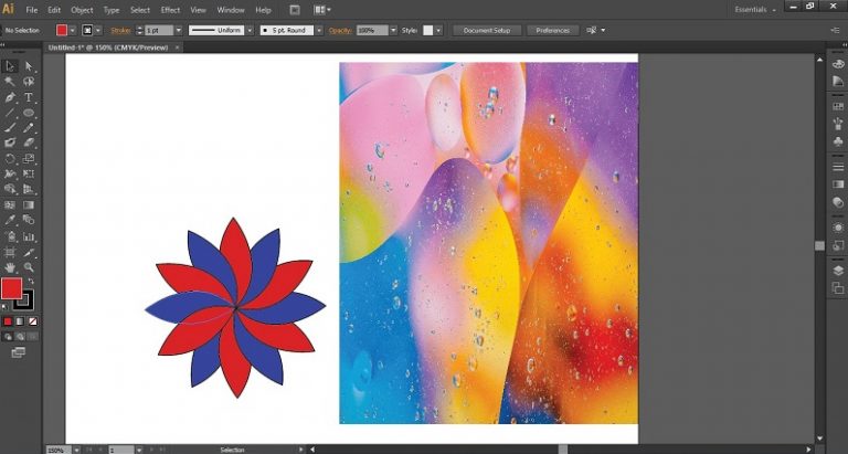 Eyedropper Tool in Illustrator | Color Correction in Graphic Designing