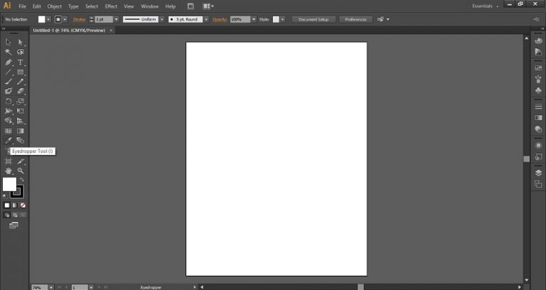 Eyedropper Tool in Illustrator | Color Correction in Graphic Designing