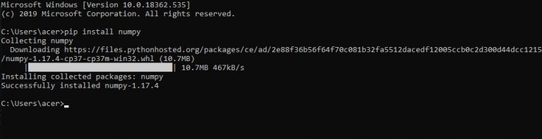 Install NumPy How To Install A NumPy On Different Operating Systems 