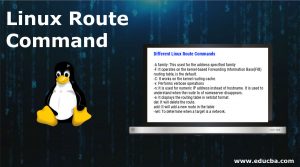 Linux Route Command | Know Different Linux Route Commands