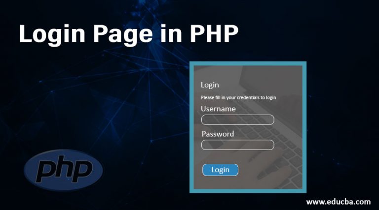 Login Page In Php Learn How To Build Organized Login Page In Php