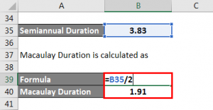 Macaulay Duration Formula | Example with Excel Template
