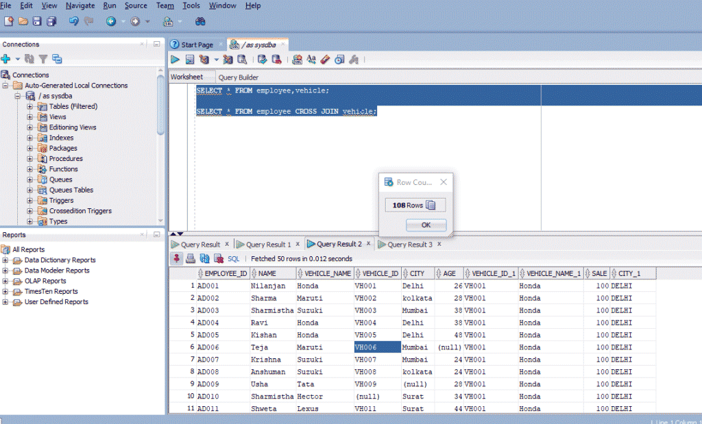 Oracle Cross Join | Comprehensive Guide to Oracle Cross Join