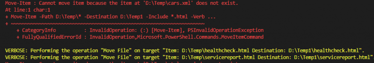 PowerShell Move-Item | How to Movie Files, and folders | Examples