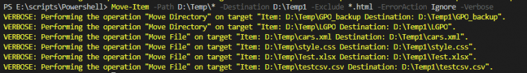 Powershell Move Item How To Movie Files And Folders Examples