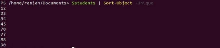 Powershell Sort Object Syntax Parameters And Examples Of Powershell