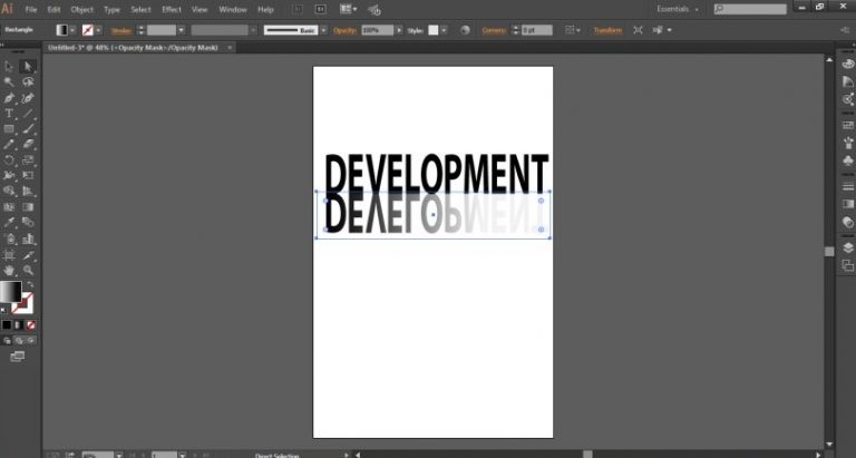 Reflection in Illustrator | How to Create Reflection Effect in Illustrator?