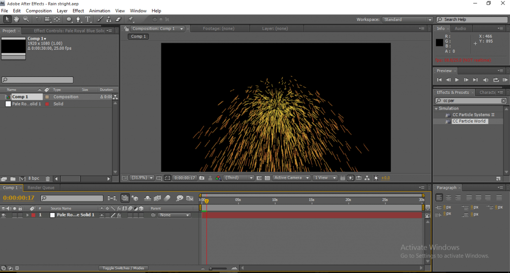Rain in After Effects | Methods for Creating Rain Effects