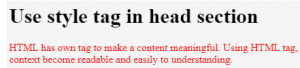 Style Tag in HTML | Comprehensive Guide to Style Tag in HTML