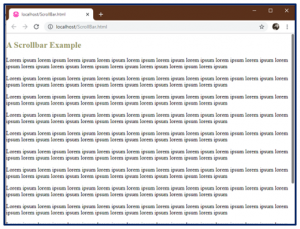 Scrollbar Color | How to Create Scroll Bars Using Css and Javascript?