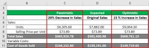 Sensitivity Analysis | Examples of Sensitivity Analysis