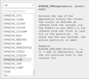 Tableau Window Functions | How does window functions work in tableau?