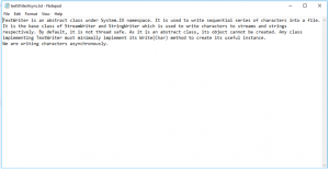 TextWriter in C# | How Text Writer Works in C# along with Examples?