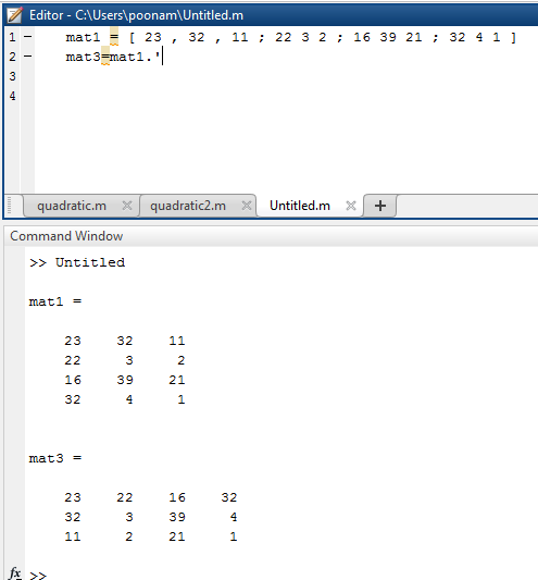  Matlab Matlab 