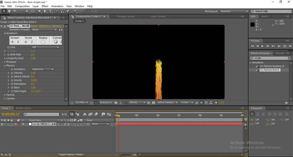 Rain in After Effects | Methods for Creating Rain Effects