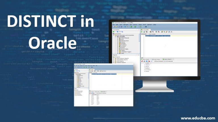 DISTINCT In Oracle Examples To Use DISTINCT In Oracle