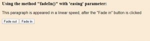 jQuery fadeIn() | Different Versions of jQuery fadeIn() with Examples
