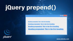 jQuery prepend() | Parameters of jQuery prepend() with Examples