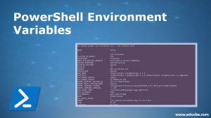 PowerShell Environment Variables | Types of Environment Variables