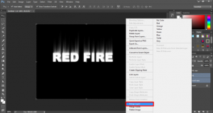 Fire Effect in Photoshop | Creating Realistic Fire Text Effects in ...