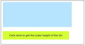 jQuery outerHeight() | Examples of jQuery outerHeight() Method
