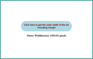 jQuery Outerwidth() | Learn The 5 Methods of jQuery Outerwidth()