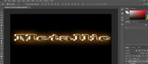 Metallic Effect Photoshop | Create Realistic Metallic Effect in Photoshop