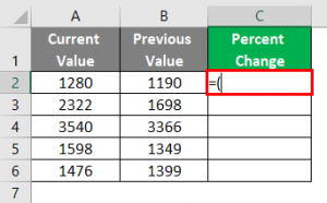 Percent Change in Excel | How to Calculate Percent Change in Excel?