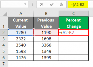 Percent Change in Excel | How to Calculate Percent Change in Excel?