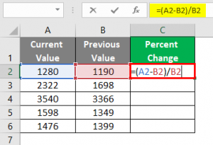 Percent Change in Excel | How to Calculate Percent Change in Excel?