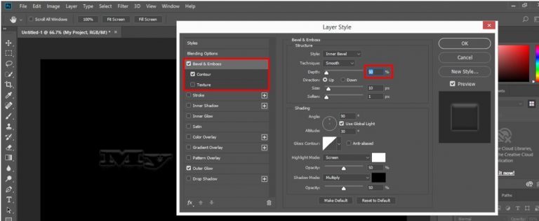 Photoshop Font Effects | Apply Amazing Font Styles for Digital Effects