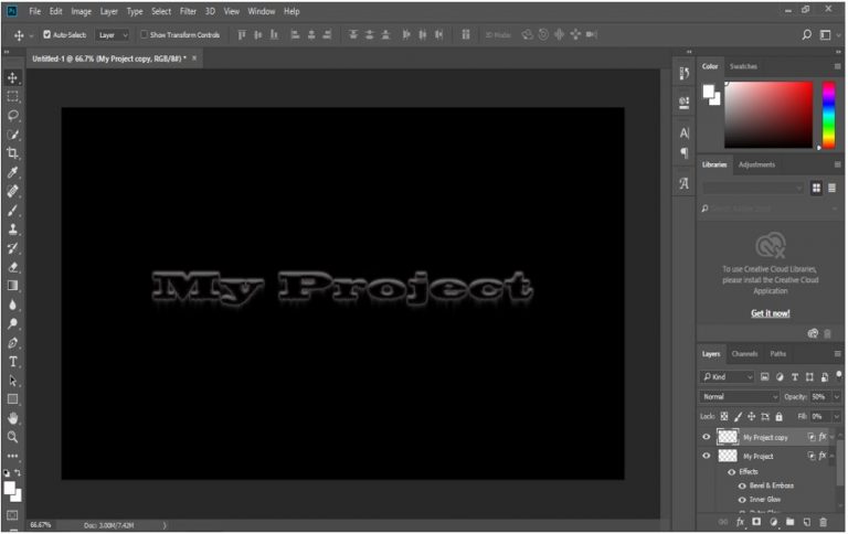 Photoshop Font Effects | Apply Amazing Font Styles for Digital Effects