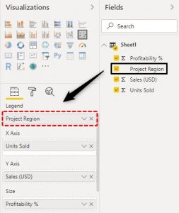 Power BI Bubble Chart | How to Construct a Bubble chart in Power BI