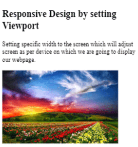 Responsive in HTML | Syntax Used in HTML Responsive Design
