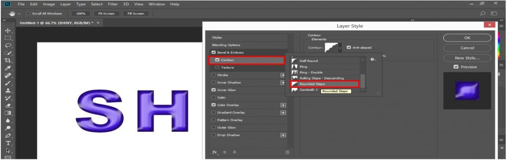 Shiny Effect Photoshop | Creating Shiny Effect in Adobe Photoshop