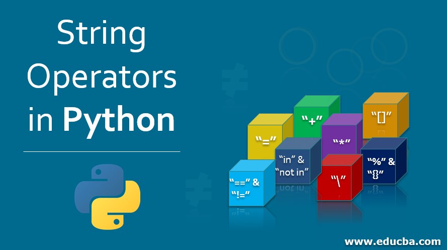 String Operators In Python Examples Of String Operators In Python
