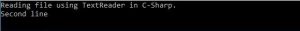 TextReader in C# | How to Read Text or Sequential Series of Characters?