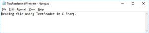 TextReader in C# | How to Read Text or Sequential Series of Characters?