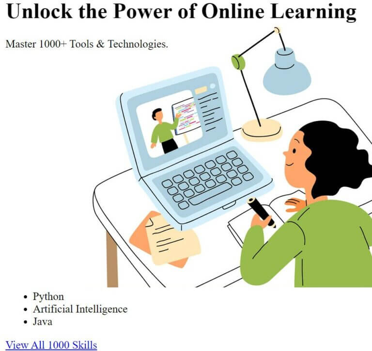 Design Web Page in HTML | Step-by-Step Tutorial | eduCBA