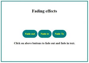jQuery fadeTo() | A Brief Overview of the fadeTo() Method