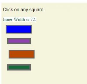 jQuery innerWidth() | syntax and Different Examples of jQuery innerWidth()