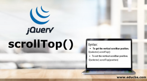 jQuery scrollTop() | Implementation of jQuery scrollTop() Method