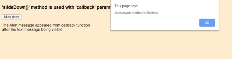 Jquery Slidedown How To Use Slidedown With Different Parameters 9621