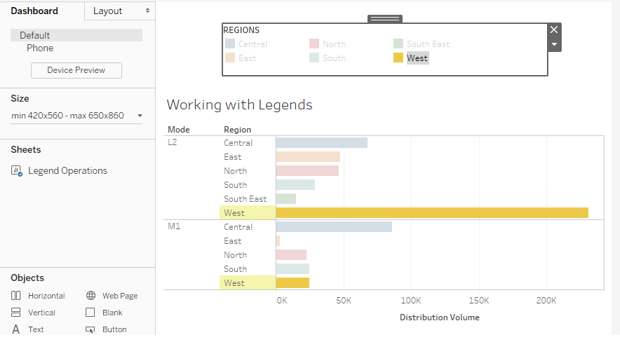 Legend in Tableau | Understand Various Operations Legends in Tableau