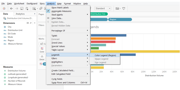 Legend In Tableau Understand Various Operations Legends In Tableau