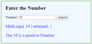 sign() in JavaScript | Top 4 Examples of sign() in JavaScript