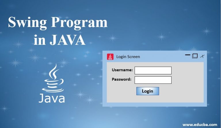 Swing Program In JAVA A Brief Overview Of Swing Program In Java