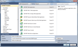 ASP.NET Download File | Example to Implement ASP.NET Download File