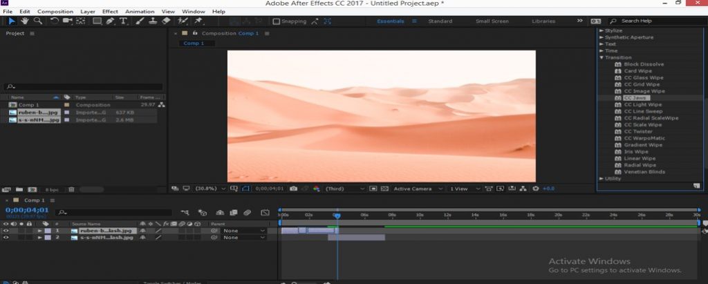 After Effects Transitions | Learn How to Make Transitions in After Effect?